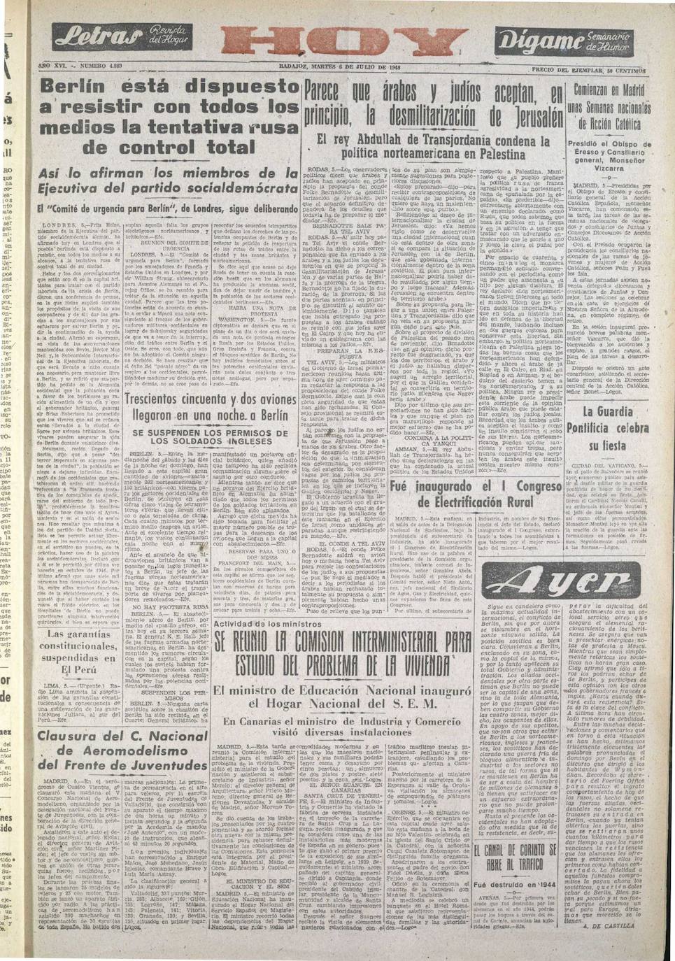 Tal día como HOY 6 de julio | Cumpleaños de HOY - Blogs hoy.es
