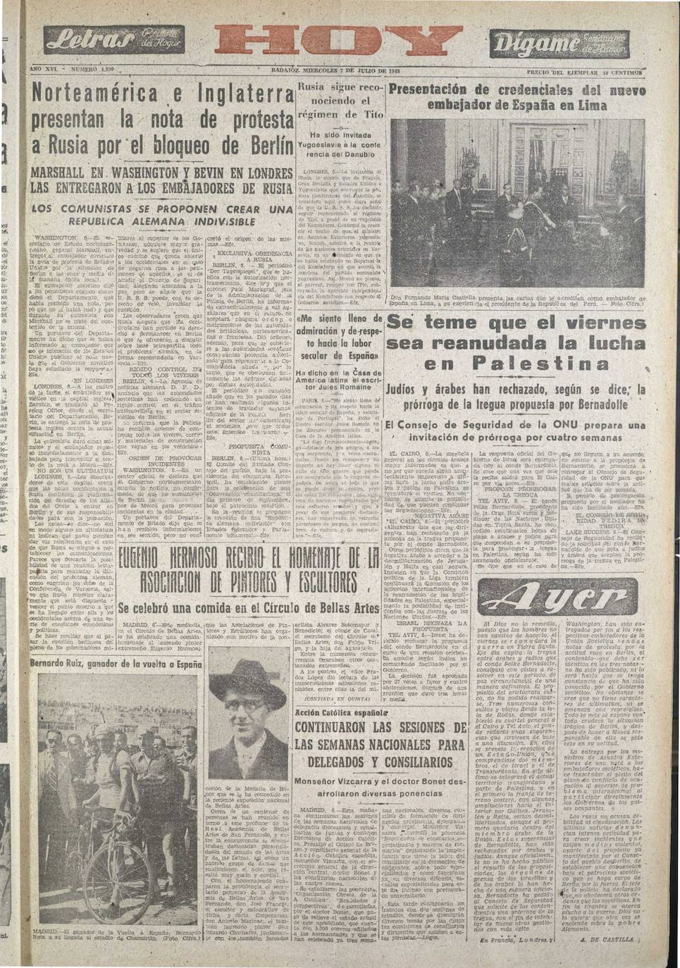 Tal día como HOY 7 de julio | Cumpleaños de HOY - Blogs hoy.es