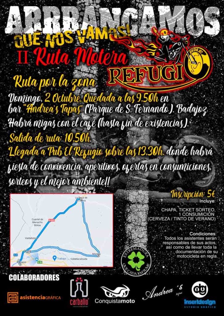 II Ruta Motera Refugio, Badajoz | Moteros de Hoy - Blogs hoy.es