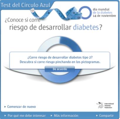 Recorre el Círculo Azul de la Diabetes: previene y corrige | Salud para ...